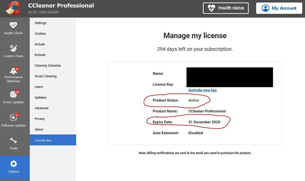 How to get my new activation key 2025? - CCleaner for Windows - CCleaner