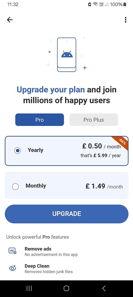Activation for Android Pro - CCleaner for Android - CCleaner